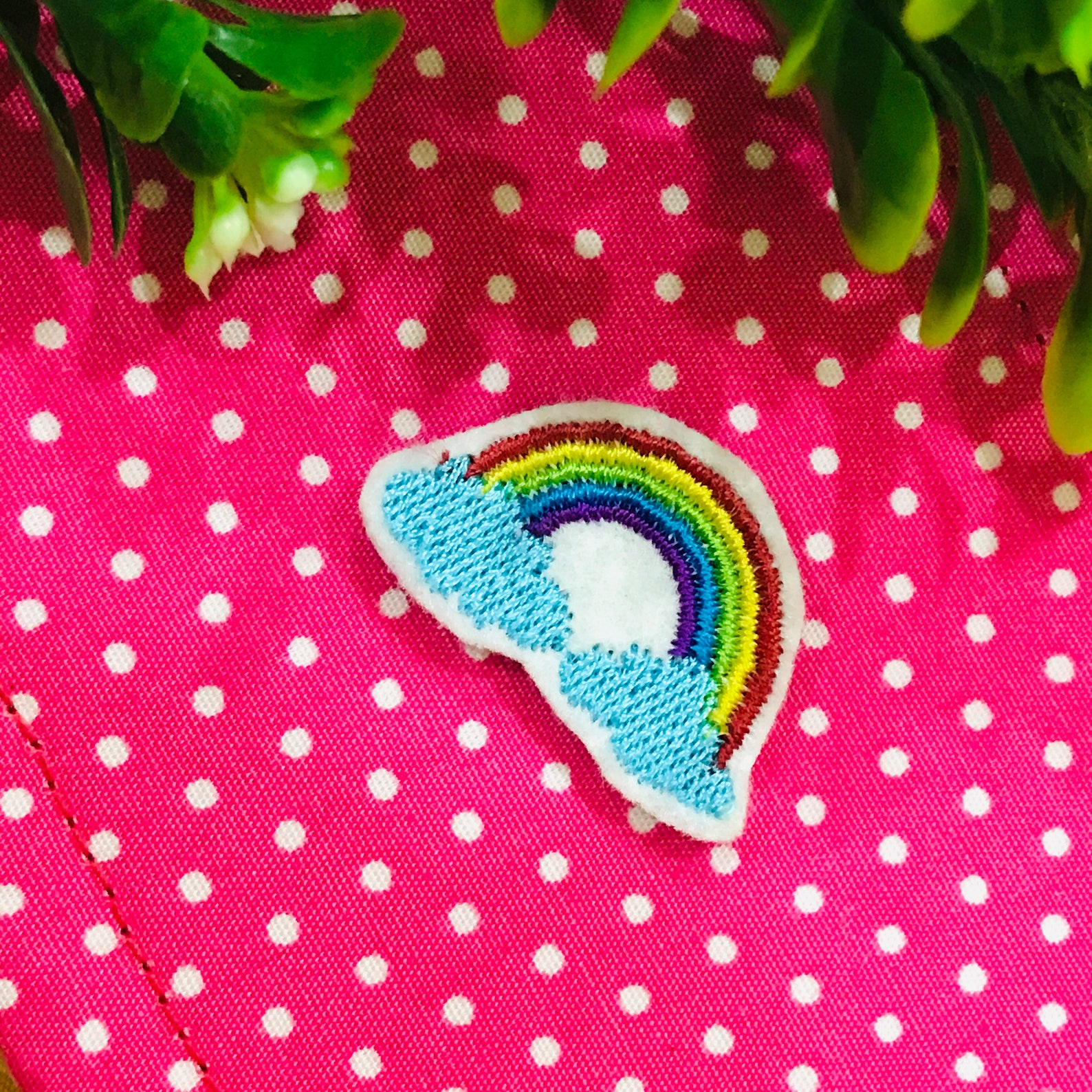 Mini Rainbow Embroidery Design Small Rainbow Machine - Etsy