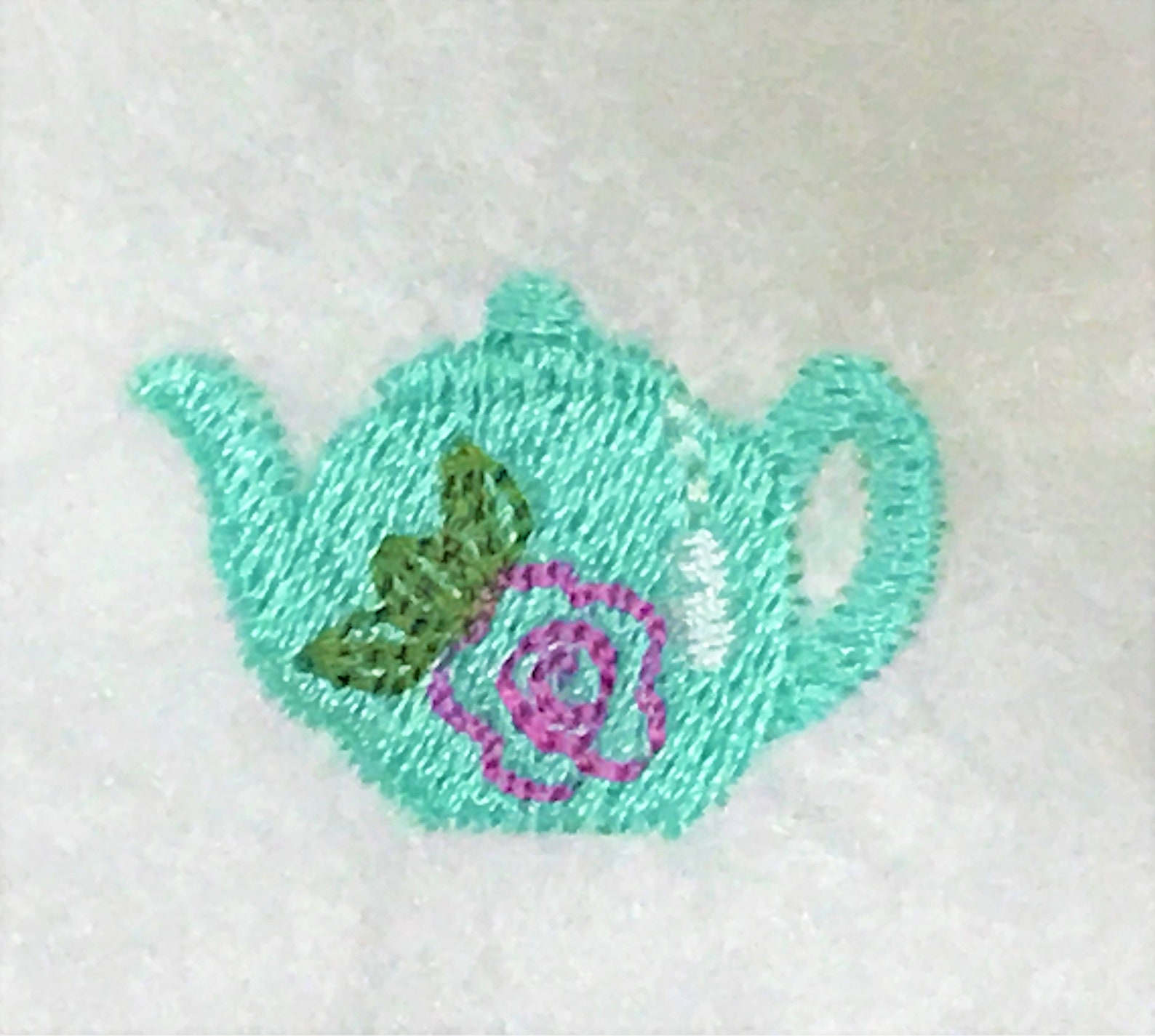 Mini Teapot Embroidery Design Small Teapot Machine Embroidery - Etsy