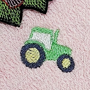 Mini Tractor Embroidery Design, Small Tractor Machine Embroidery Design ...