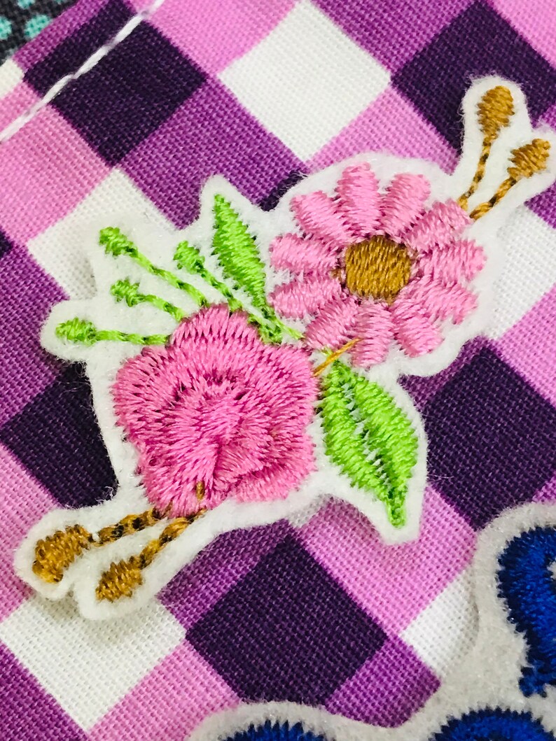 Mini Flower Border Machine Embroidery Designs Instant - Etsy