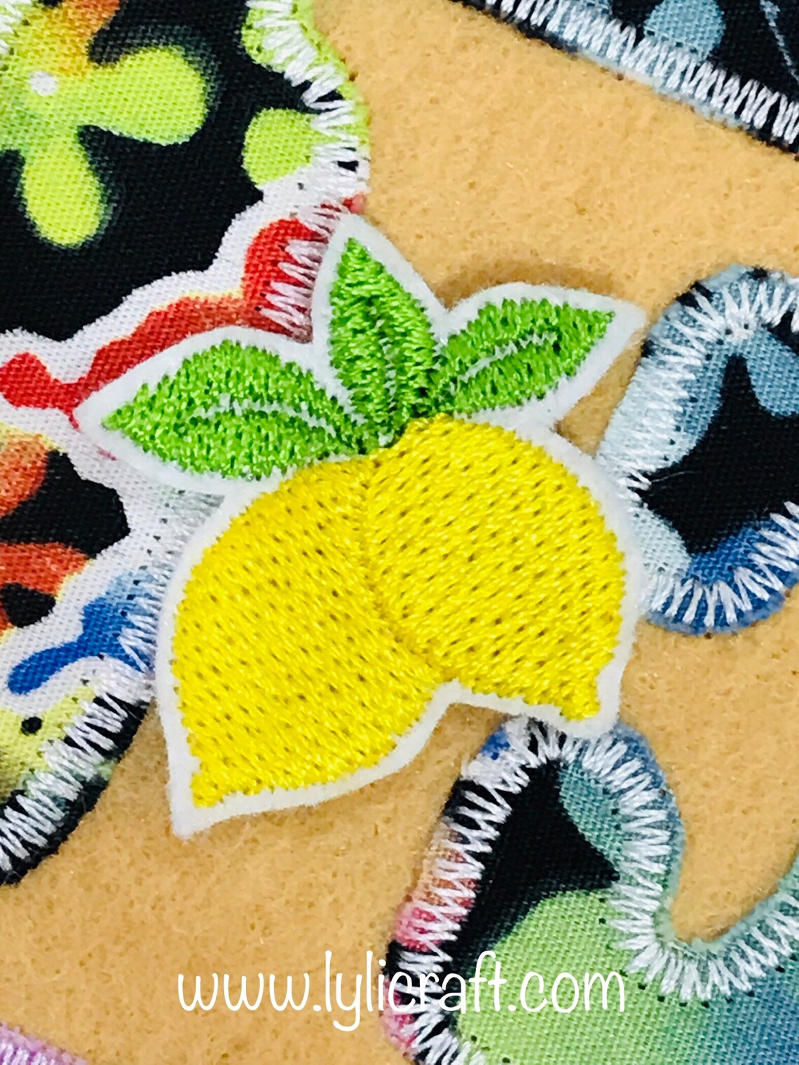 Mini Lemon Embroidery Design Lemons Embroidery Designs | Etsy