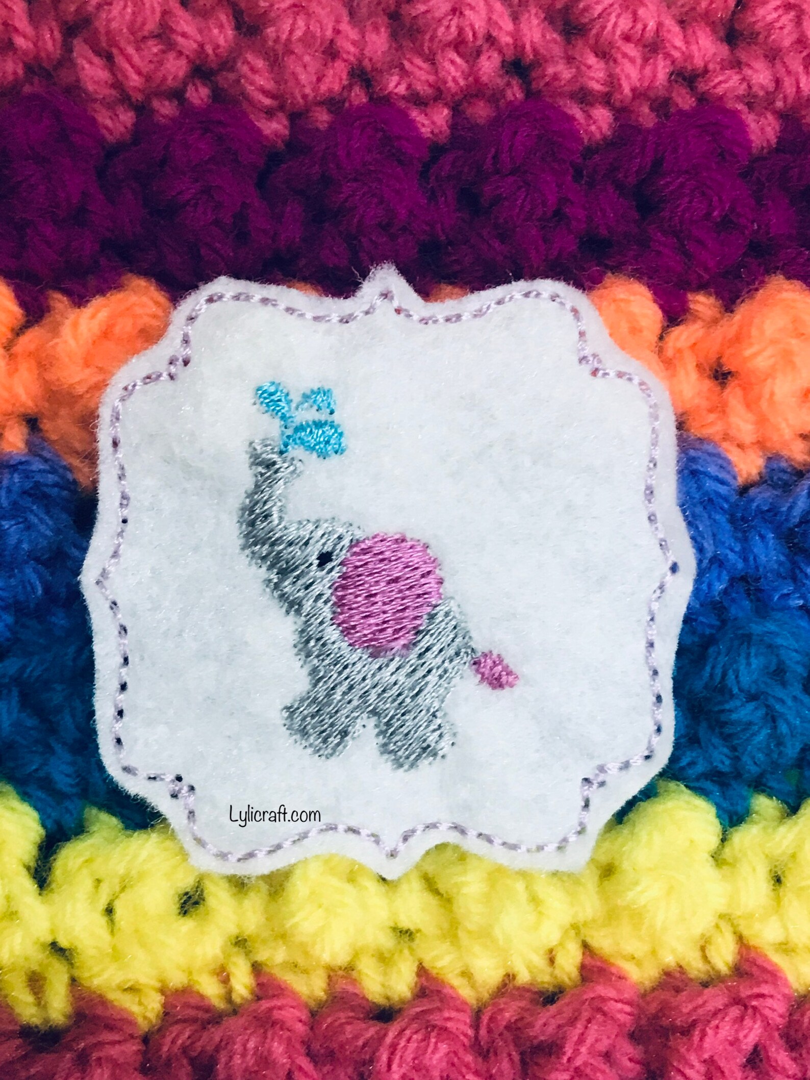 Mini Elephant Embroidery Design, Small Elephant Machine Embroidery ...
