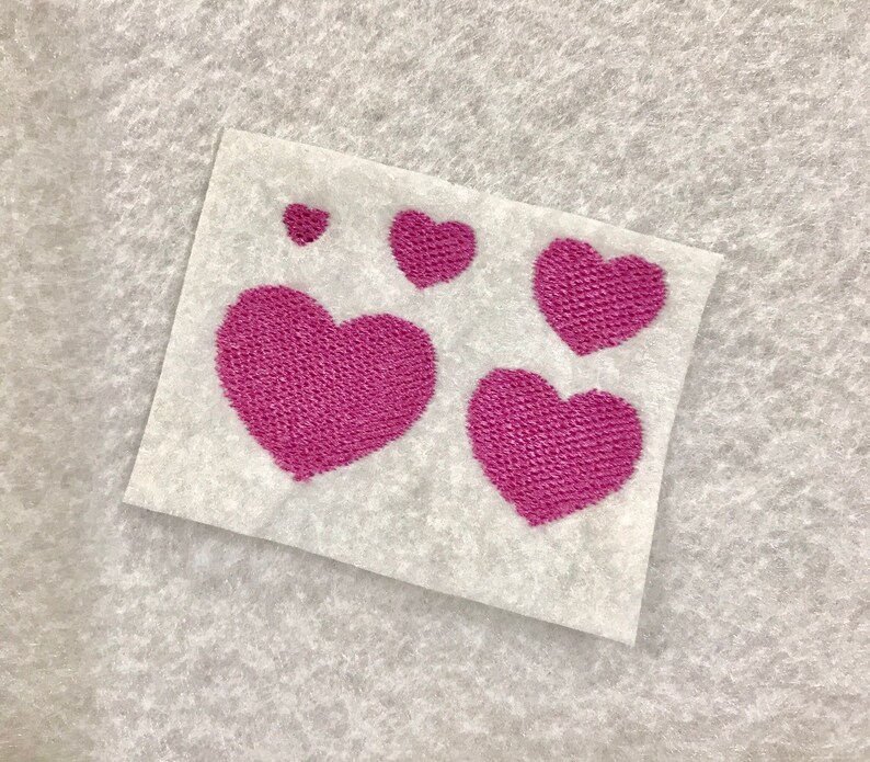Mini Heart Embroidery Design Small Heart Machine Embroidery - Etsy