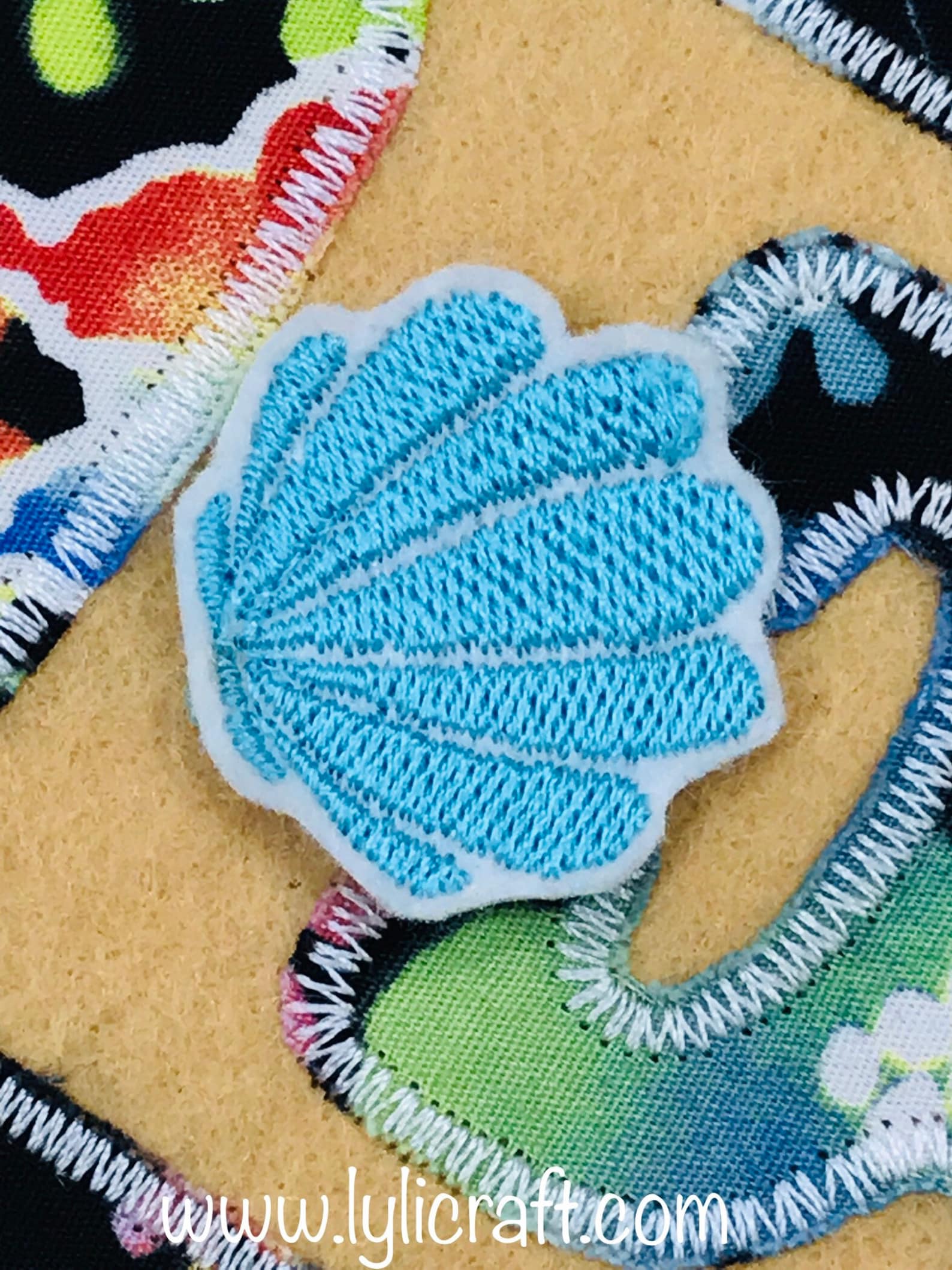 Mini Shell Embroidery Design Clam Shells Machine Embroidery - Etsy