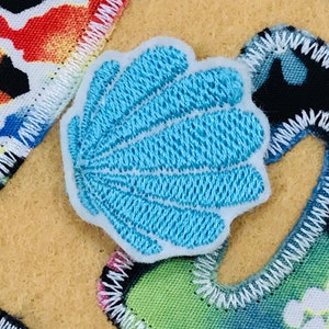Mini Shell Embroidery Design, Clam Shells Machine Embroidery Design ...