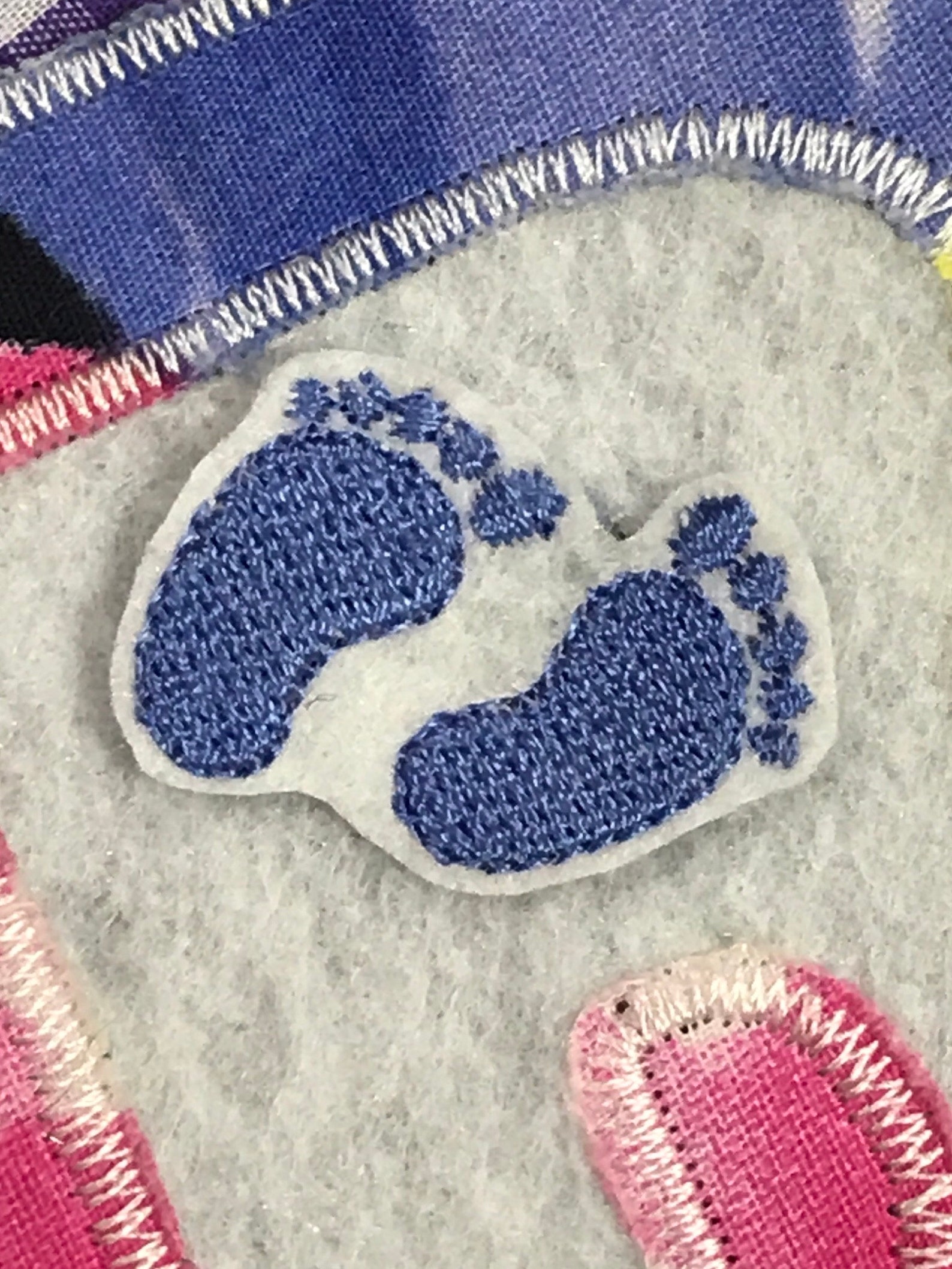 Mini Feet Embroidery Design Small Feet Machine Embroidery - Etsy