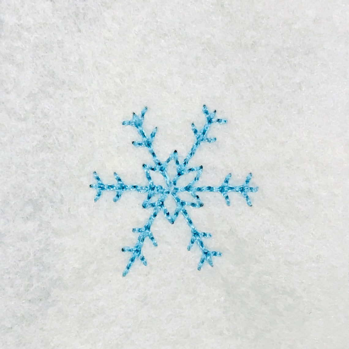 4 Snowflakes Embroidery Designs Mini Embroidery Winter - Etsy