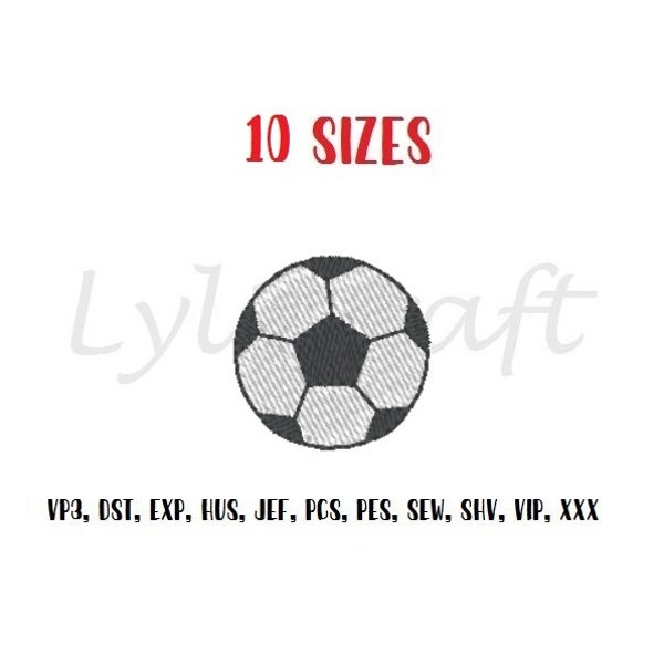 Football Embroidery Design - Etsy