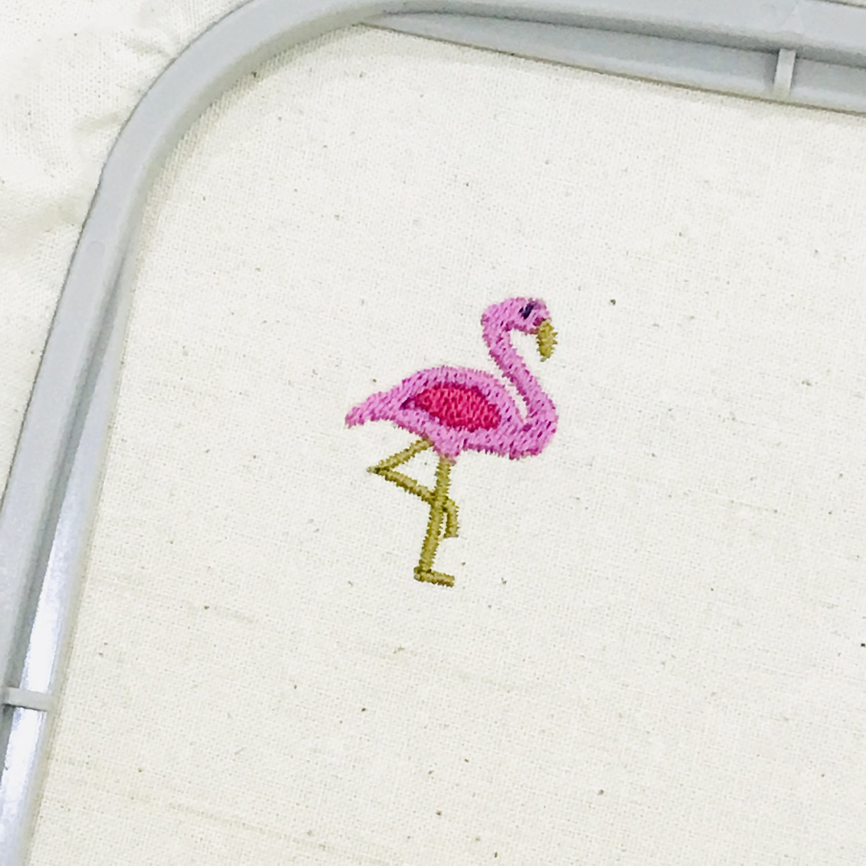 Mini Flamingo Embroidery Design Small Flamingo Embroidery - Etsy