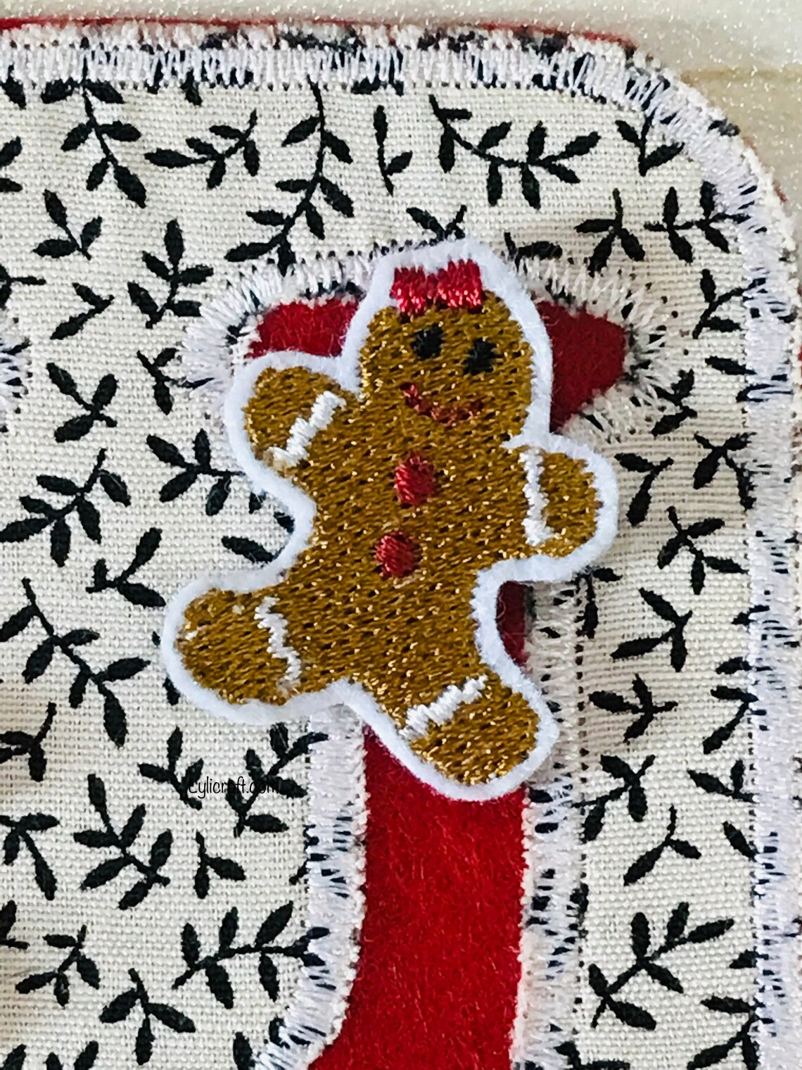 Mini Gingerbread Embroidery Design Mini Christmas Embroidery | Etsy