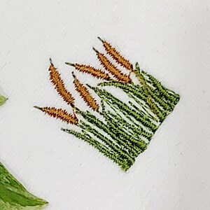 Mini Cattail Grass Embroidery Design, Small Cattails Plant Machine ...