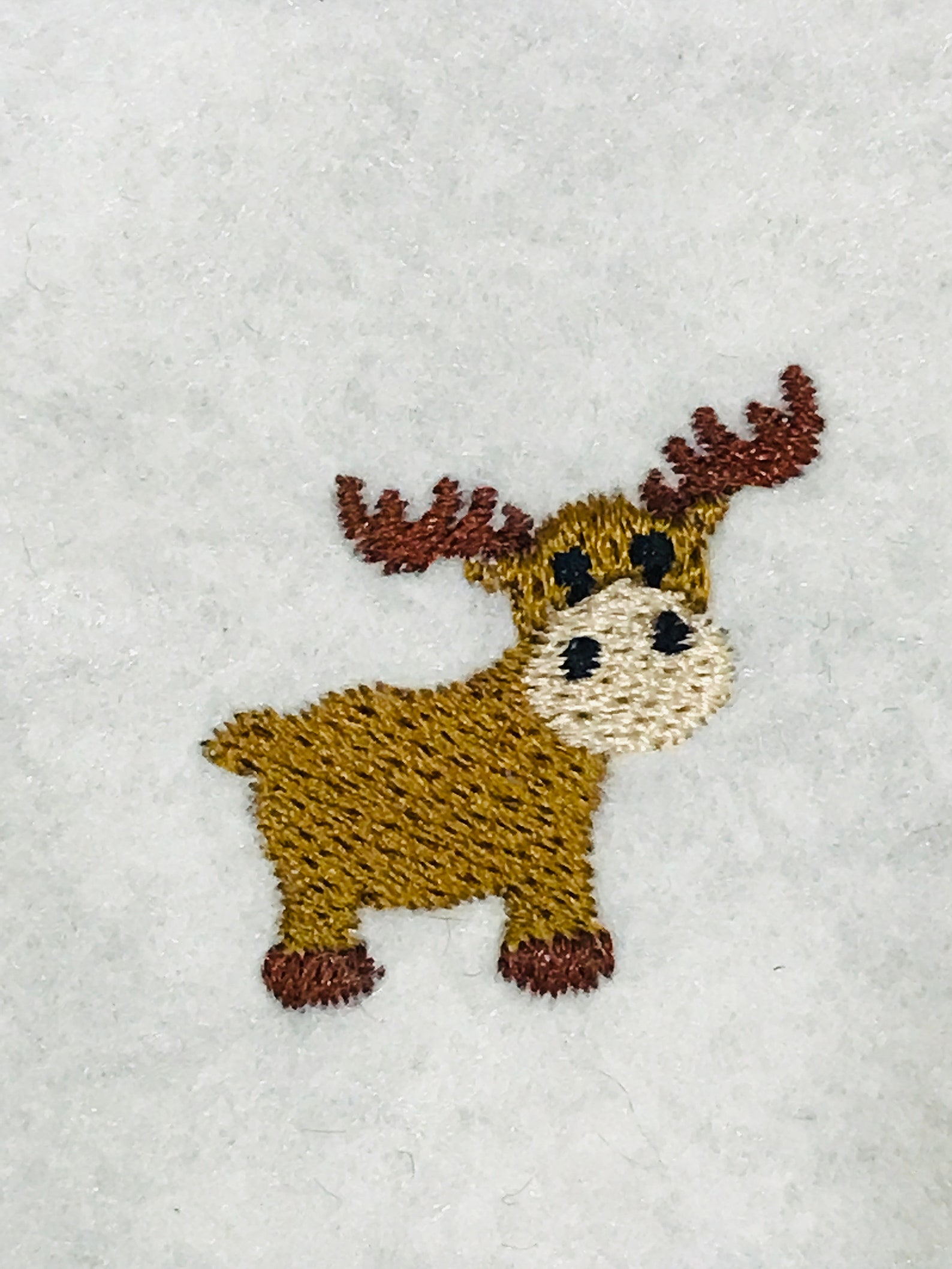 Mini Moose Embroidery Design, Small Moose Embroidery Design, Woodland ...