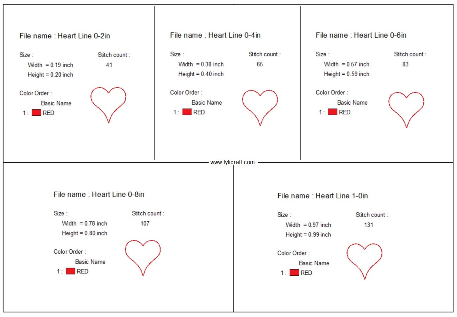 Mini Heart Outline Bean Stitch Embroidery Design, Heart Machine ...