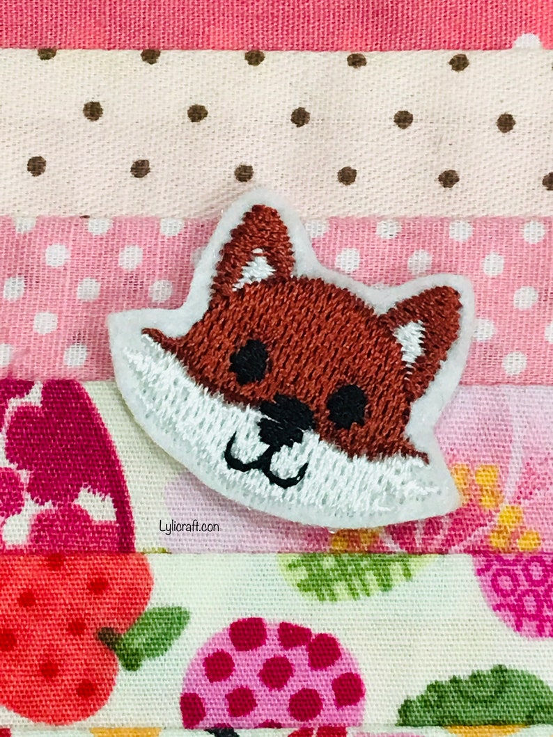 Mini Fox Embroidery Design Small Fox Machine Embroidery - Etsy