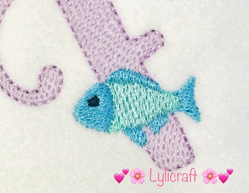Mini Fish Embroidery Design Small Fish Machine Embroidery - Etsy