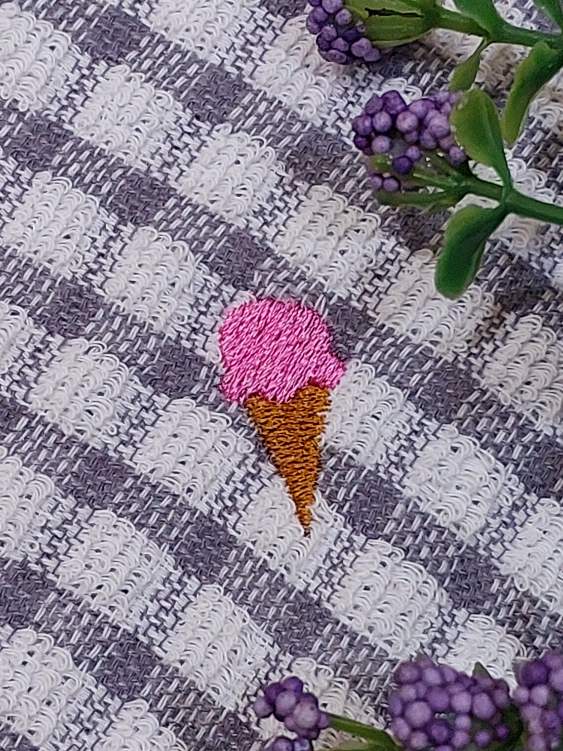 Mini Ice Cream Design Embroidery Design Ice Cream Embroidery - Etsy