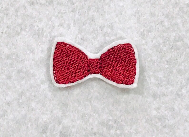 Mini Bow Embroidery Design Small Bow Machine Embroidery - Etsy