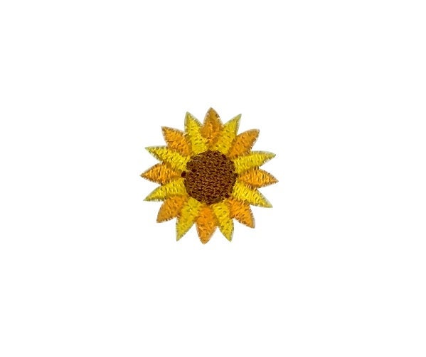 Mini Sunflower Embroidery Design Small Sunflowers Machine - Etsy