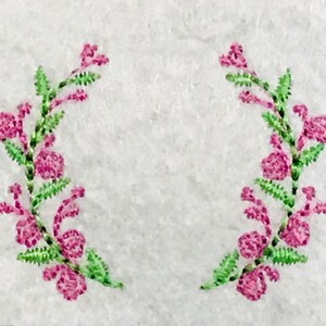Mini Sakura Wreath Embroidery Design, Small Sakura Wreath Machine ...