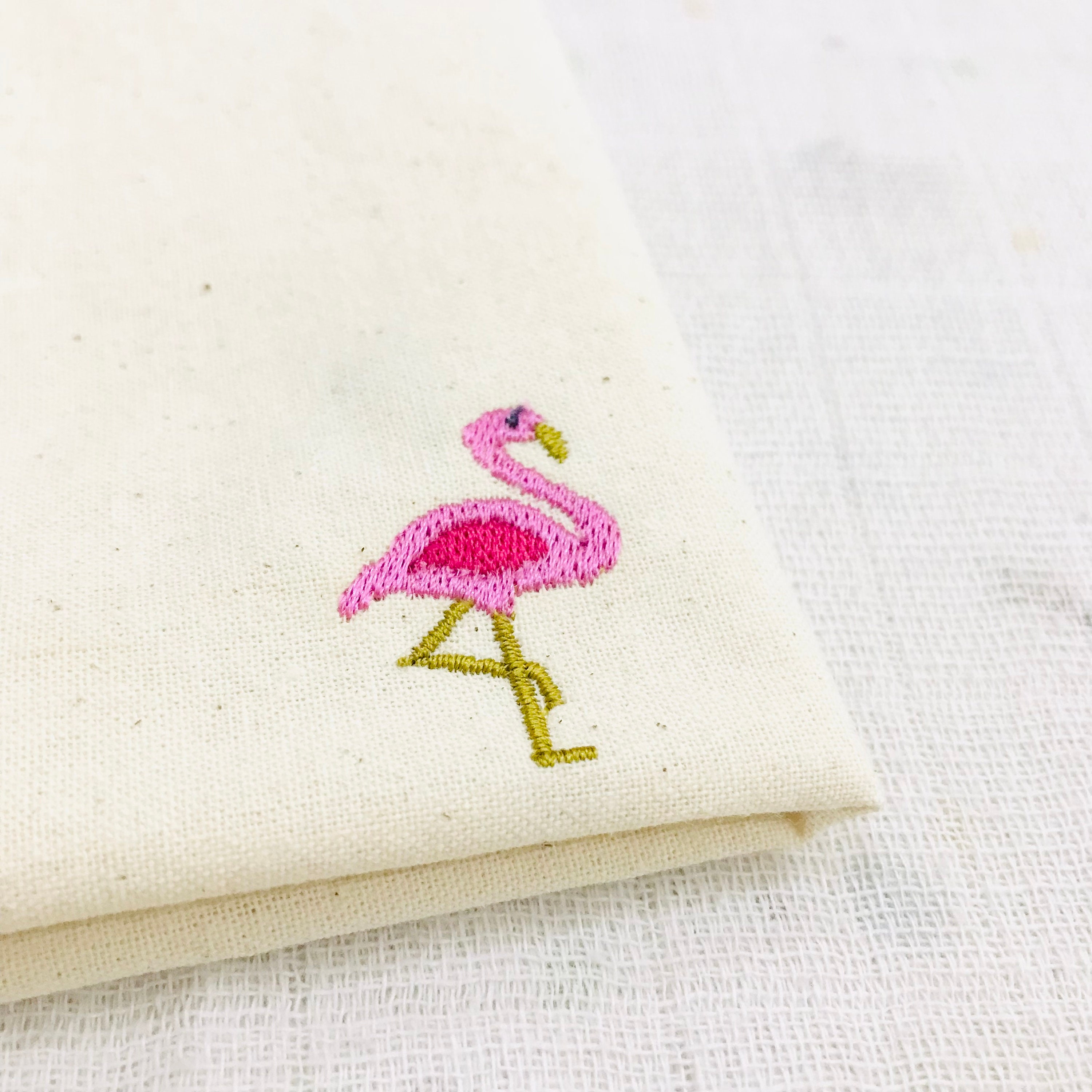 Mini Flamingo Embroidery Design Small Flamingo Embroidery - Etsy