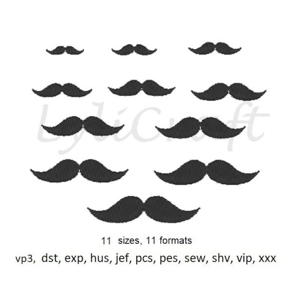 Mini Mustache - Etsy