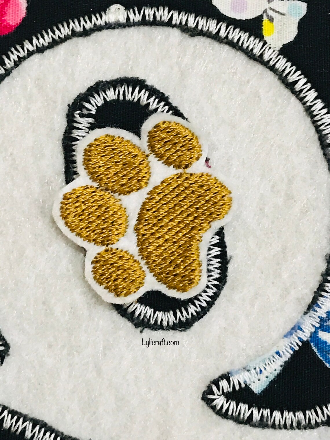 Mini Paw Embroidery Design, Small Paw Machine Embroidery Designs, Paw ...