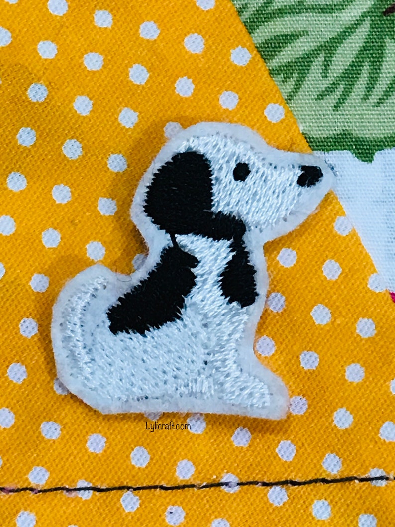 Mini Puppy Embroidery Design Small Puppy Machine Embroidery - Etsy