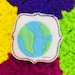 Mini Earth Embroidery Design, Earth Machine Embroidery Designs, Mini ...