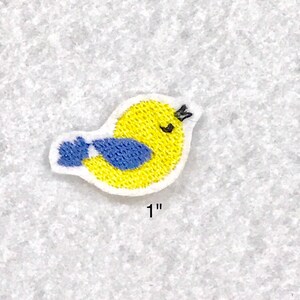 Mini Bird Machine Embroidery, Small Bird Machine Embroidery, Mini Fill ...
