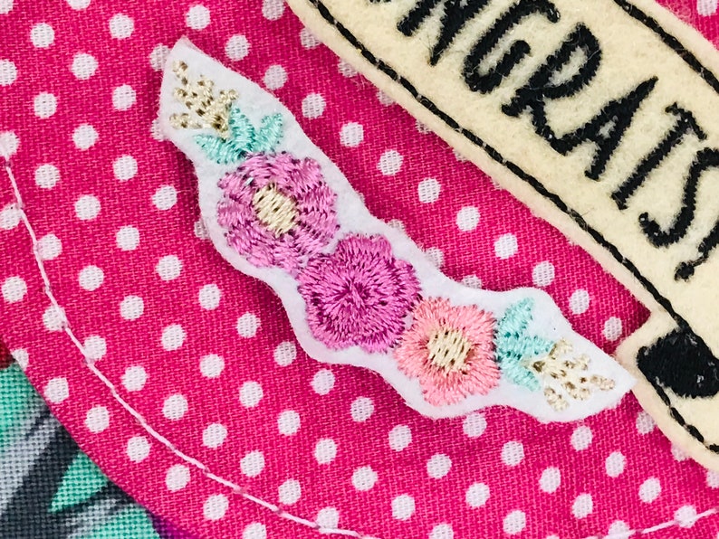 Mini Flower Embroidery Design Mini Embroidery Designs Flower | Etsy