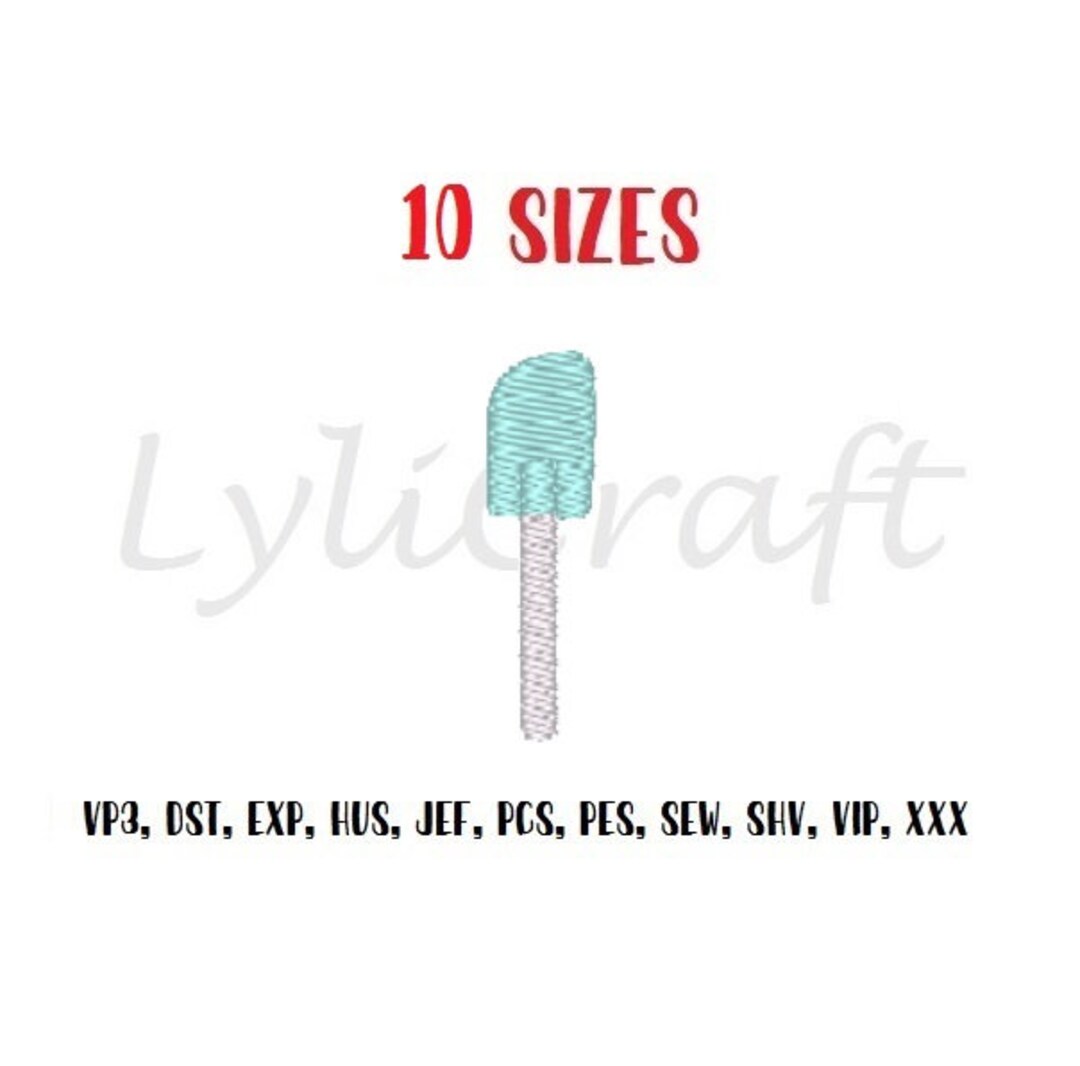 Mini Spatula Embroidery Design, Small Spatula Machine Embroidery ...