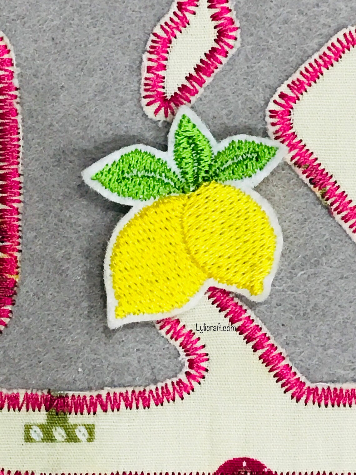 Mini Lemon Embroidery Design Lemons Embroidery Designs | Etsy