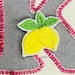 Mini Lemon Embroidery Design, Lemons Embroidery Designs, Summer ...