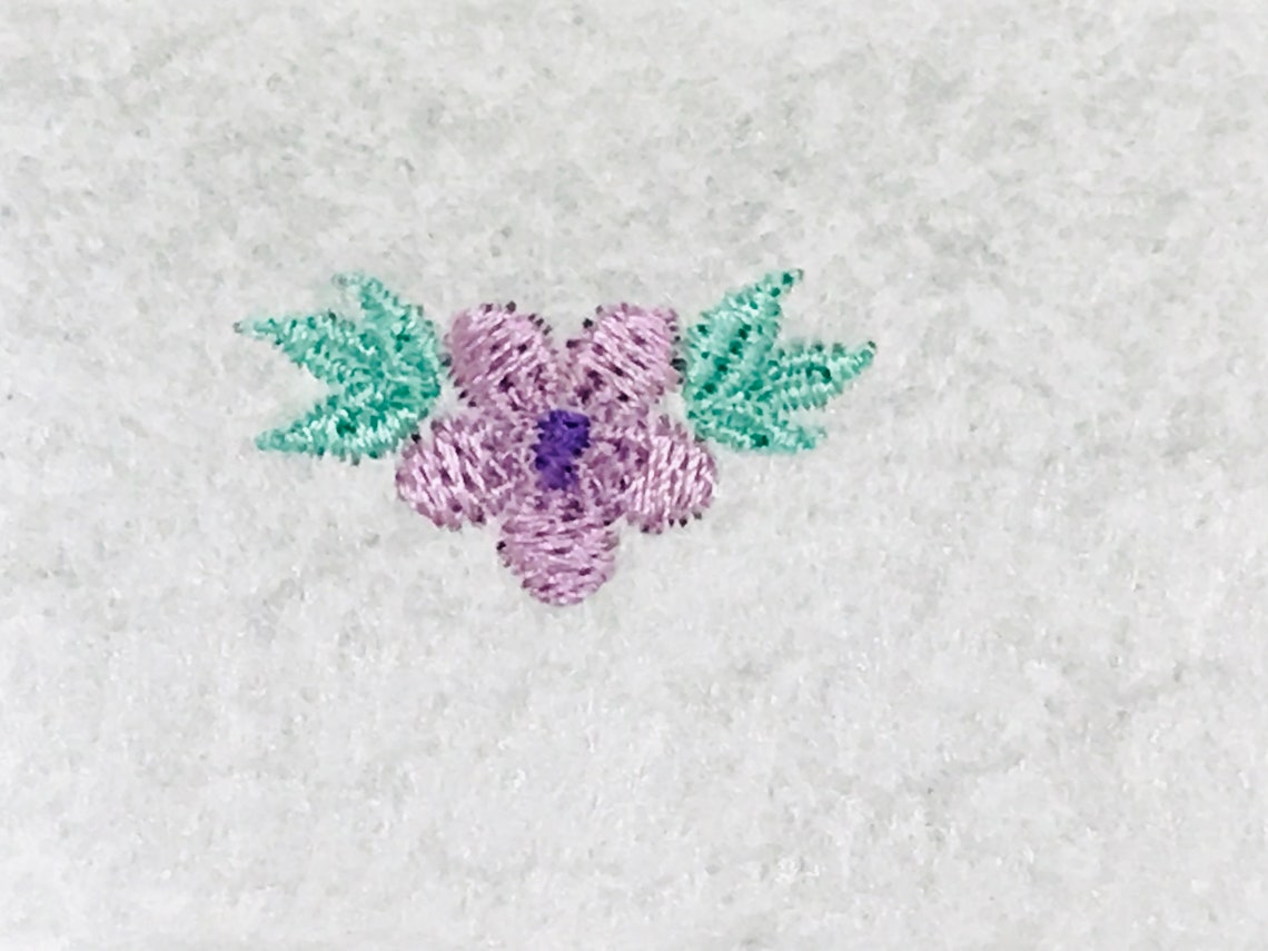 Mini Flower Embroidery Design, Small Flower Machine Embroidery Designs ...