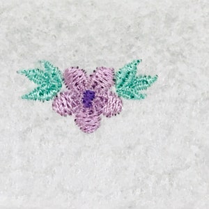 Mini Flower Embroidery Design, Small Flower Machine Embroidery Designs ...