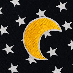 Mini Moon Embroidery Design, Small Moon Machine Embroidery Designs ...