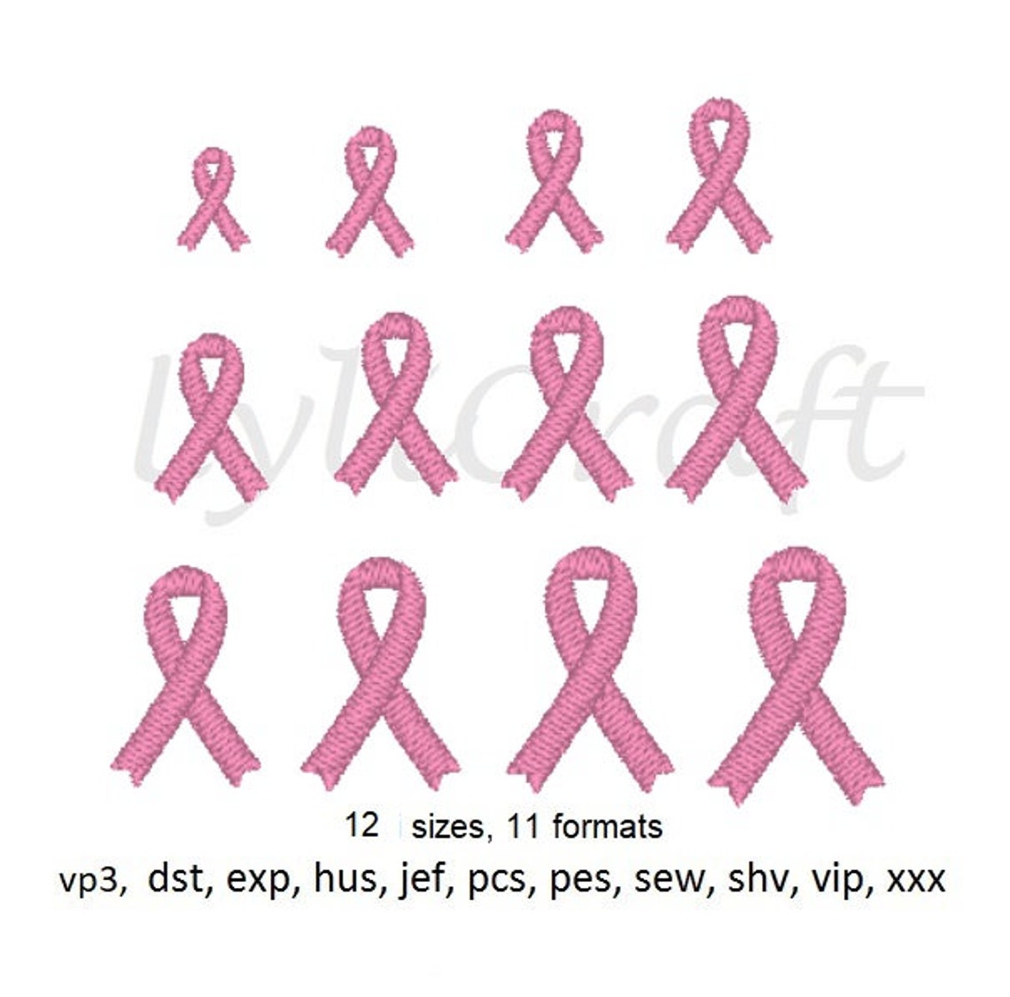 Mini Ribbon Embroidery Design Small Ribbon Machine Embroidery - Etsy