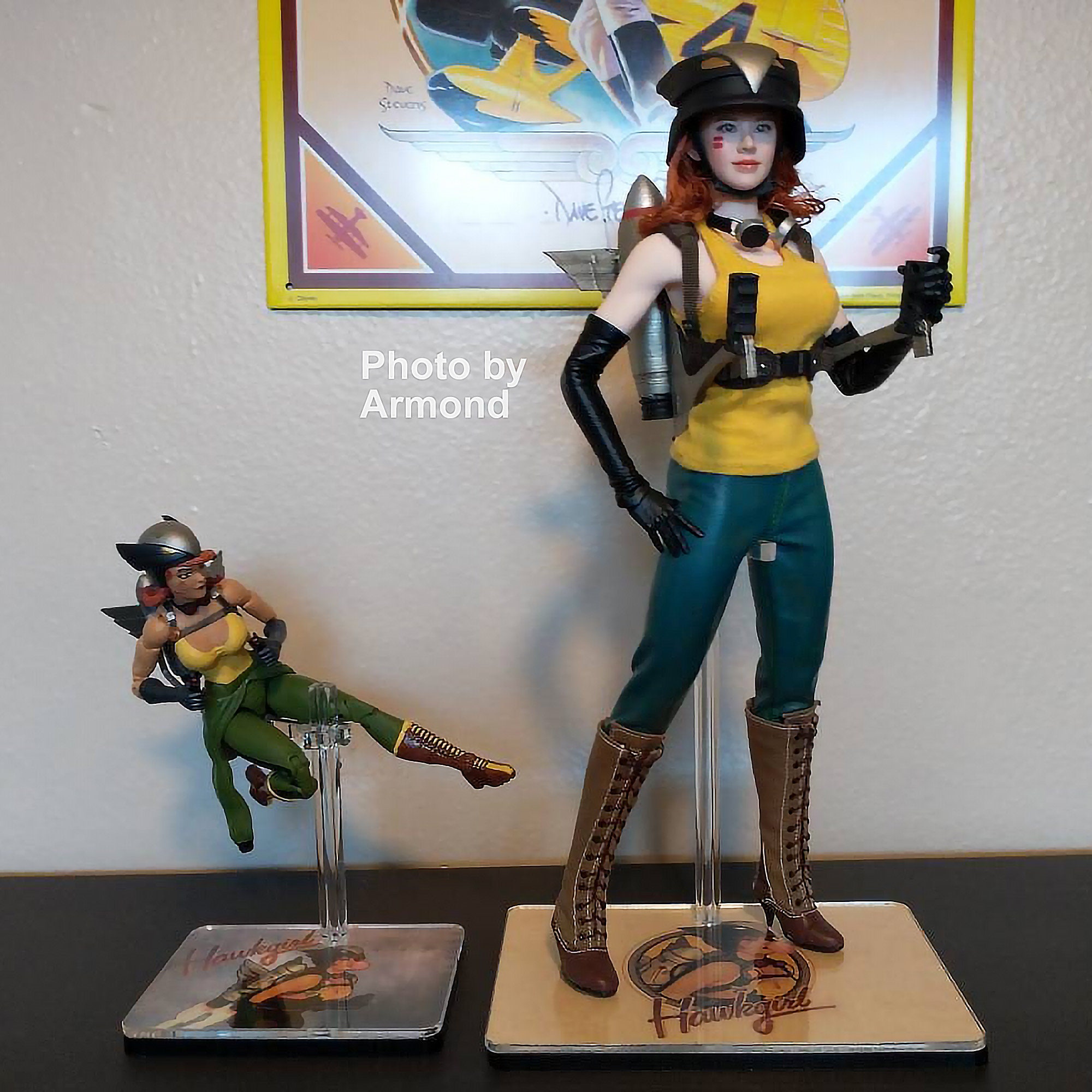 1/6th Scale Yellow Tank Top Fits: Female Figures and Dolls for Example ...