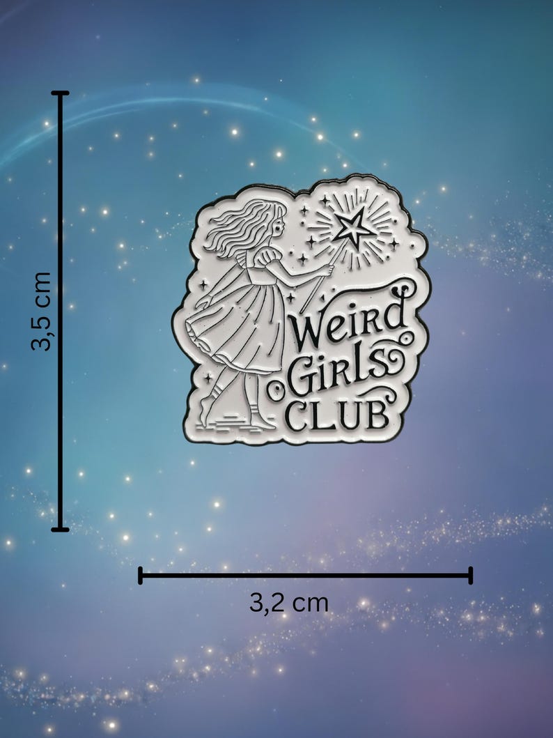 Weird Girls Club Button | Feminist Pin for Witches | Extraordinary ...