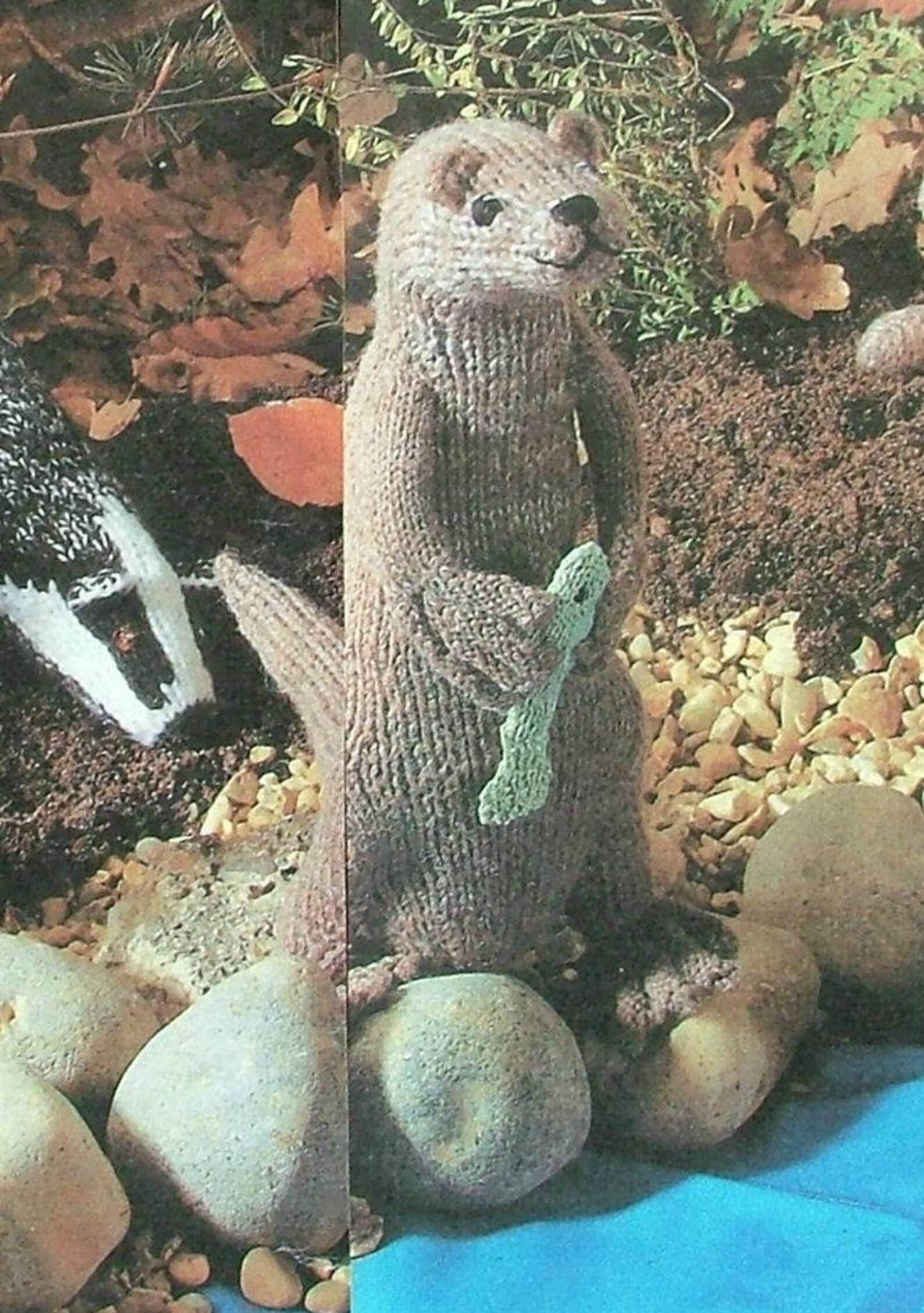 MR OTTER Toy Knitting Pattern by Georgina Manvell - Etsy UK
