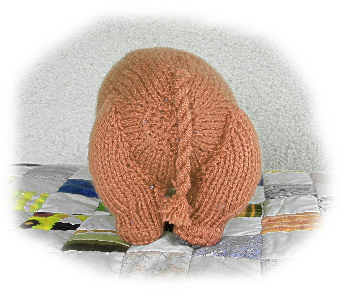 RAFIKI THE RHINO Knitting Pattern by Georgina Manvell Pdf Download - Etsy