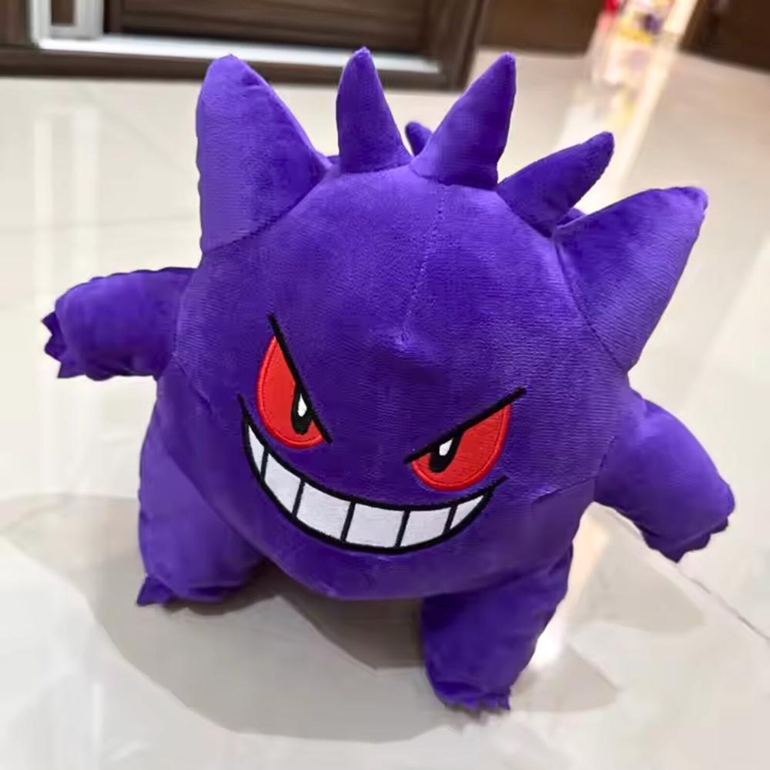 Angry Gengar Plushie, Cartoon Plush Toy, Soft Stuffed Kids Gifts - Etsy