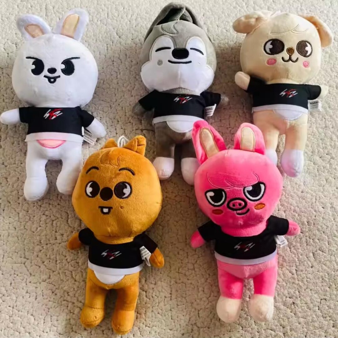 Skzoo Plush Doll, Kpop Stray Kids Plushie, Kpop Fans Gift, Cartoon ...