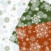 Snowflakes Digital Paper Digital Scrapbooking Paper Pack, Printable ...