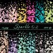 Sparkle Digital Paper - Bokeh Backgrounds, Triangular Sparkles, Pretty ...