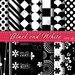 Black and White Digital Paper, 12x12, Background, Printable, Digital ...