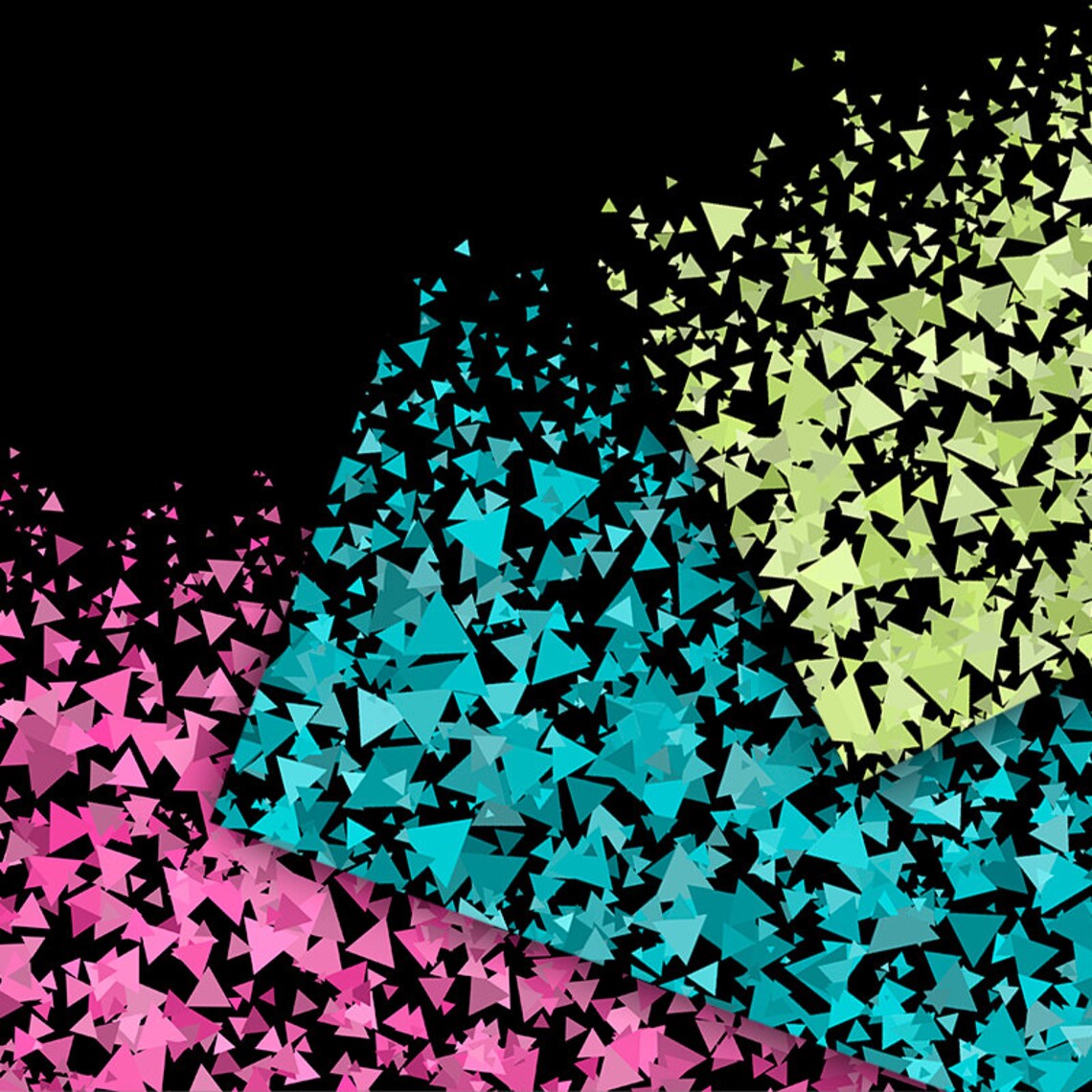 Sparkle Digital Paper Bokeh Backgrounds Triangular - Etsy