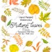 Watercolor Autumn Leaves - Watercolor Leaves Clip Art, Hand Painted ...