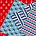 INSTANT DOWNLOAD - Nautical Digital Paper - Scrapbooking Papers ...