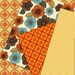 Autumn Digital Scrapbooking Paper, Fall Digital Paper, Digital ...